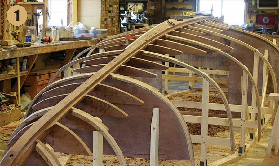 Glued-Edge Carvel Planking - Mastering Skills with the WoodenBoat School