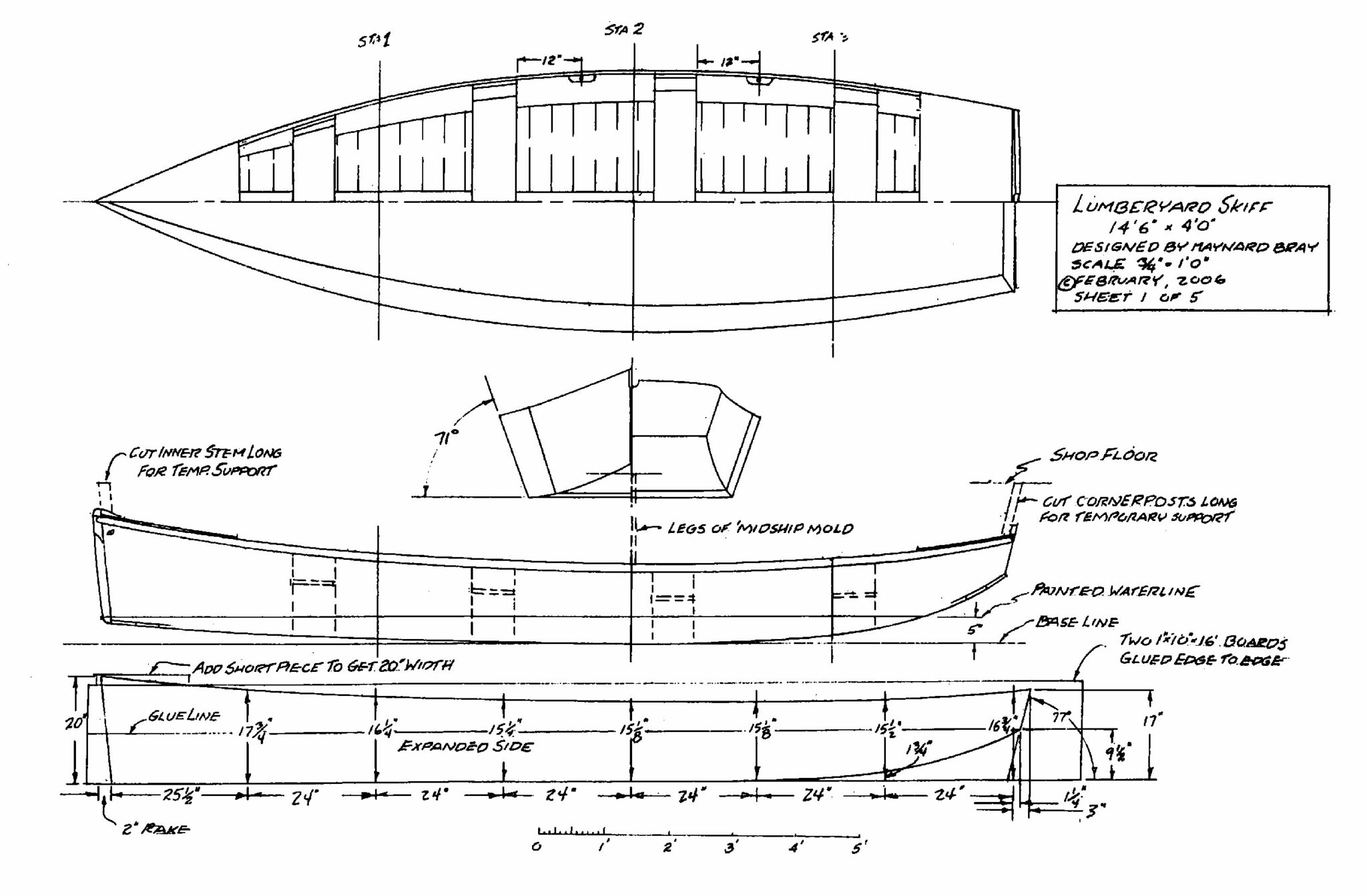 Building the Lumberyard Skiff - Mastering Skills with the WoodenBoat School