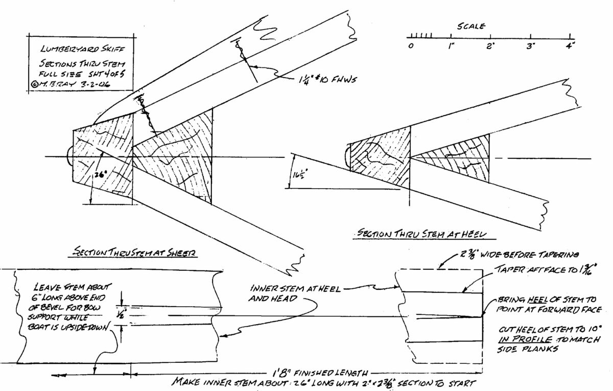 Building the Lumberyard Skiff - Mastering Skills with the WoodenBoat School