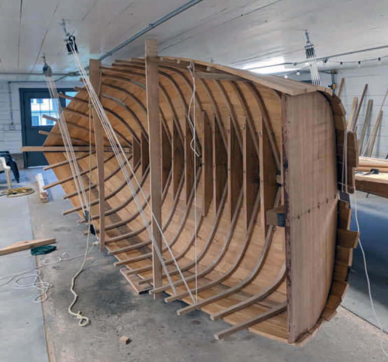 Building a Trap Skiff - Mastering Skills with the WoodenBoat School